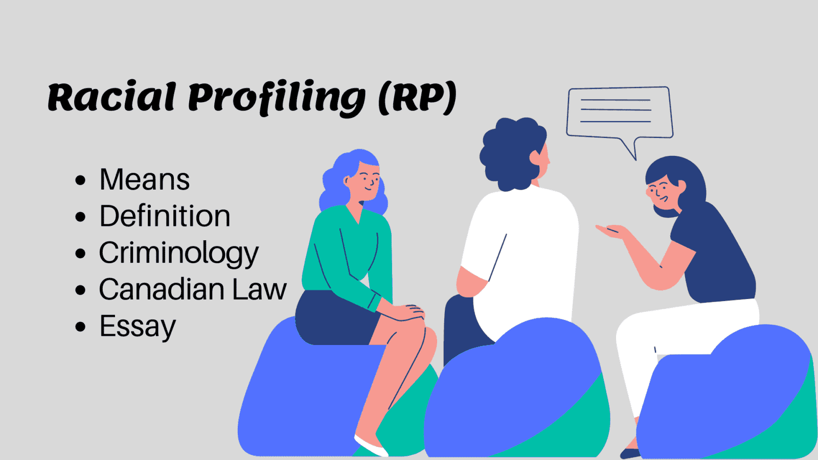 Racial Profiling Means Criminology Canadian Law Essay - Ilearnlot
