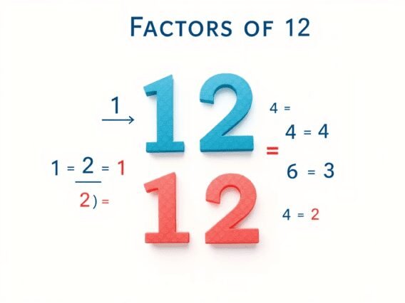 Factors Of 12: How To Calculate Prime Factors - Ilearnlot